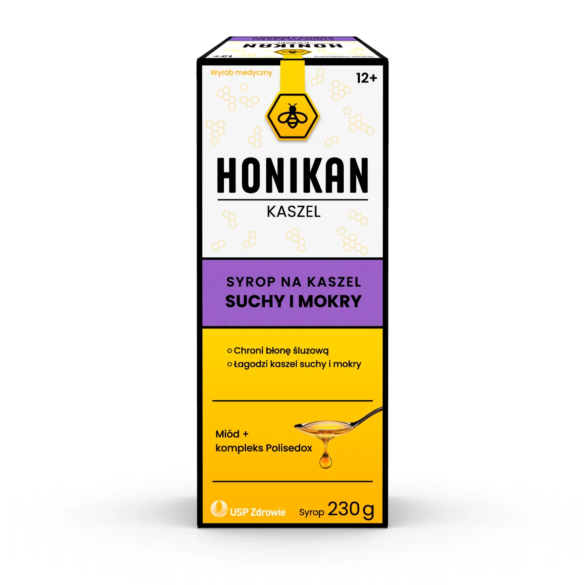 Honikan Kaszel syrop, 230 g| drmax.pl | Dr. Max