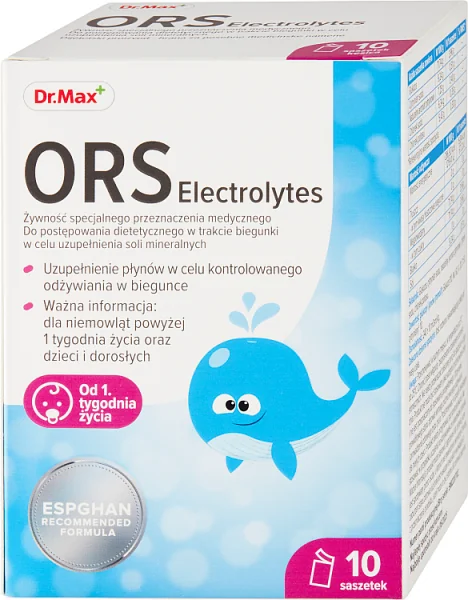 Ors Electrolytes Dr. Max 10 saszetek| drmax.pl | Dr. Max