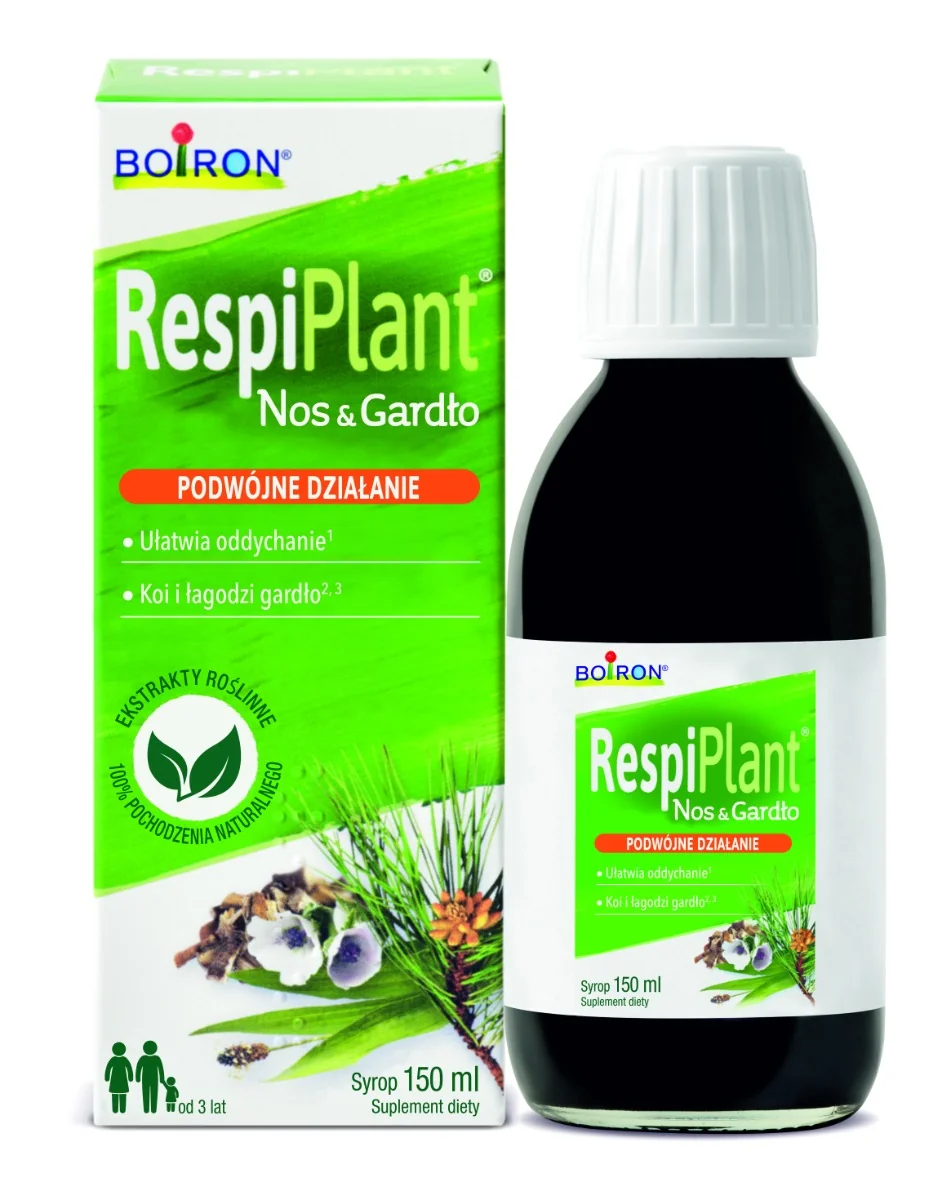 RespiPlant Nos & Gardło syrop 150 ml| drmax.pl | Dr. Max