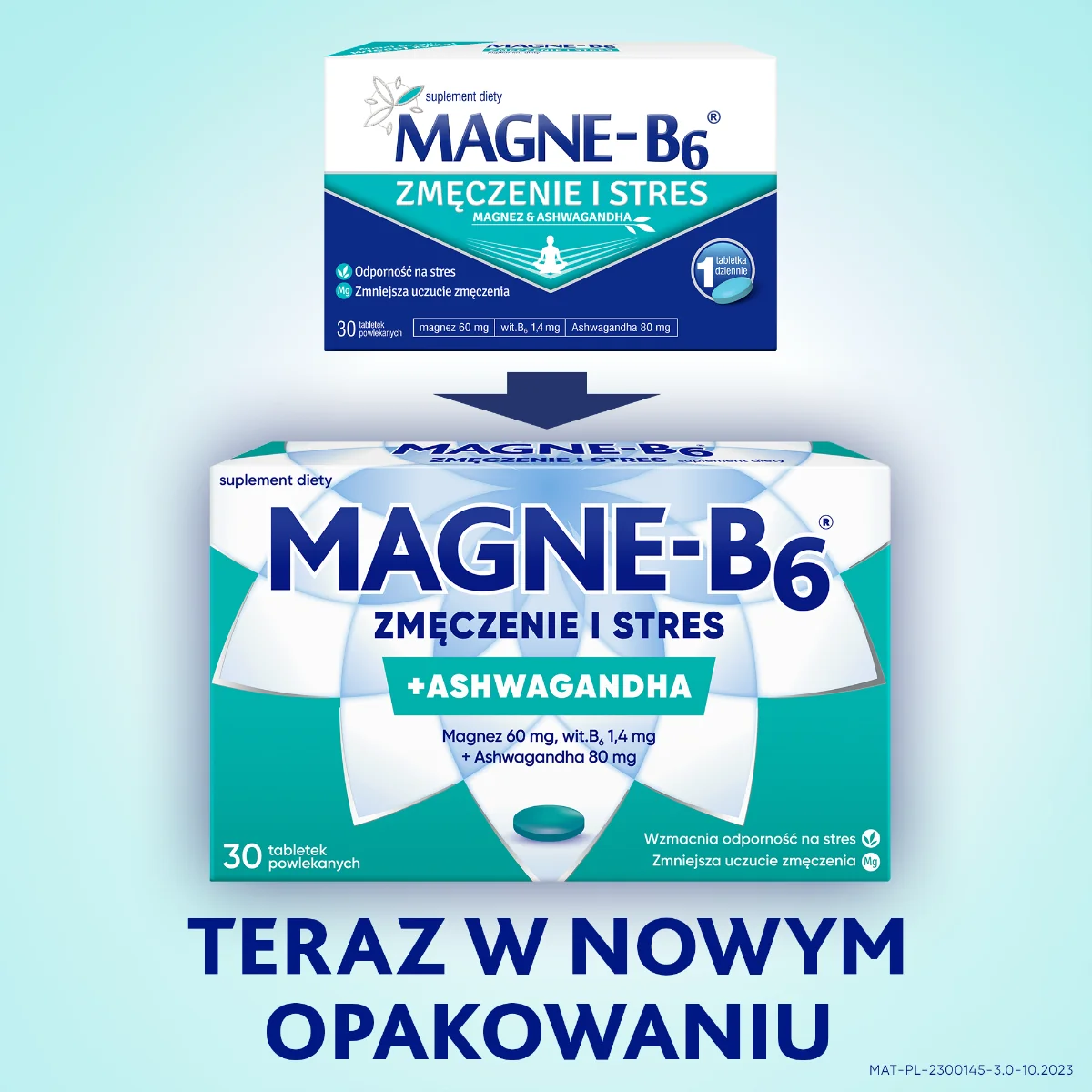Magne-B6 Zmęczenie i stres, tabletki powlekane, 30 szt. - skład, cena ...