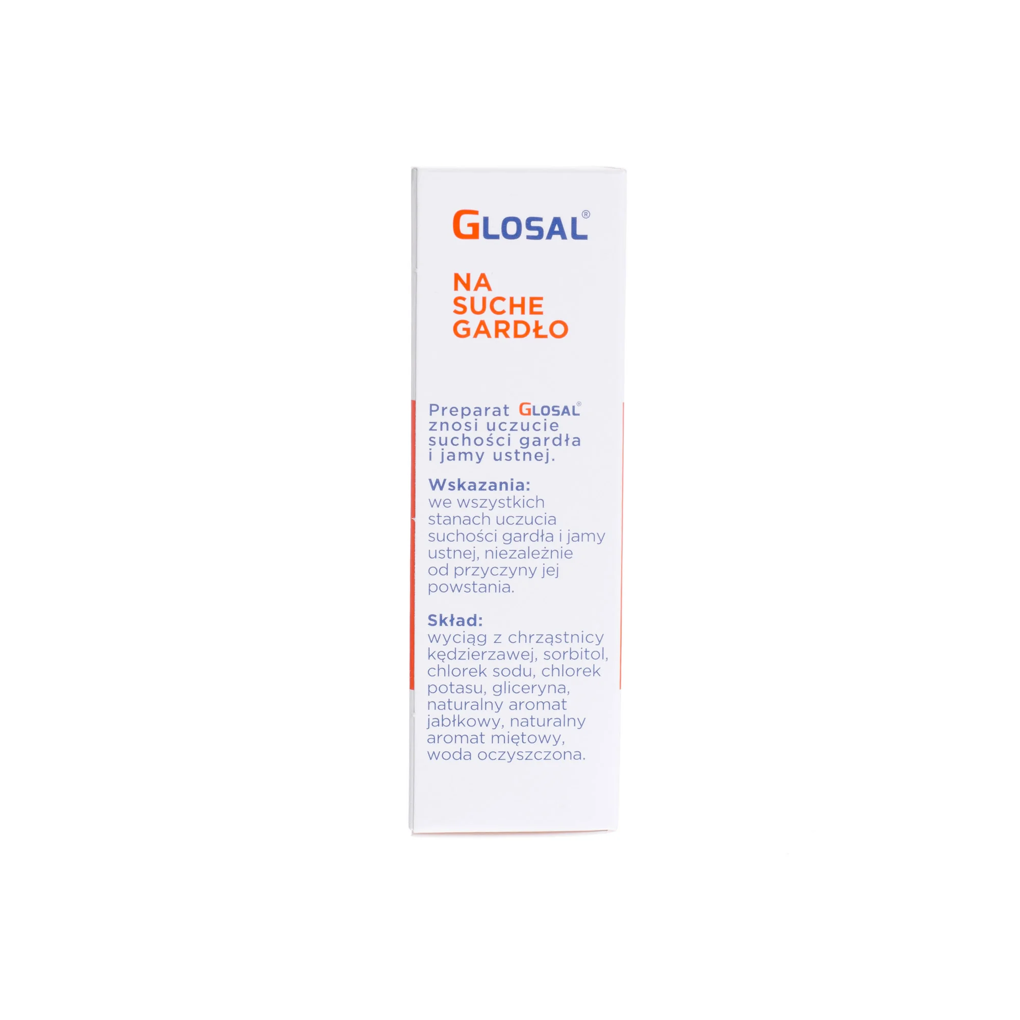 Glosal, spray, 250 dawek - skład, cena, ulotka| drmax.pl