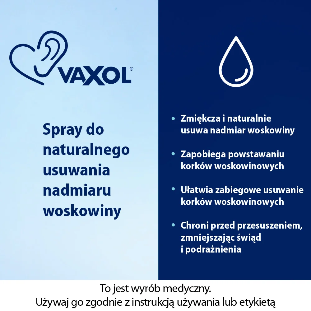 Vaxol, spray, 10 ml - skład, cena, ulotka| drmax.pl | Dr. Max