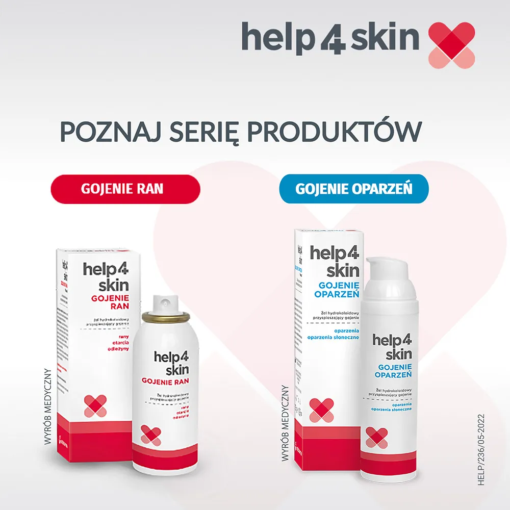 Help4Skin Gojenie Pęknięć Skóry, plaster w żelu, 7 ml | drmax.pl