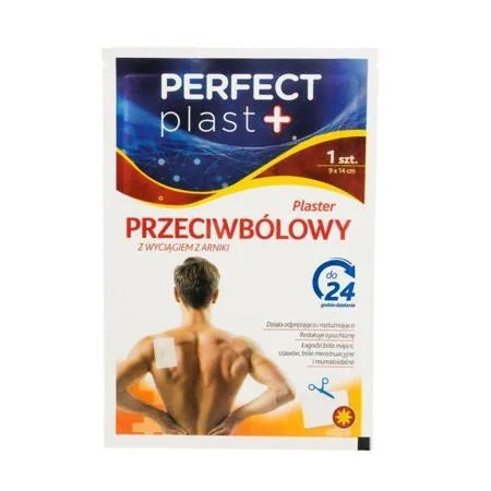 Perfect Plast +, plaster przeciwbólowy z wyciągiem z arniki, 1 sztuka ...