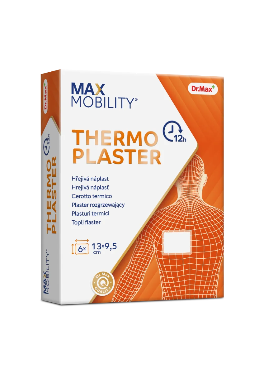 Thermoplaster Dr. Max, plaster rozgrzewający 6 sztuk| drmax.pl