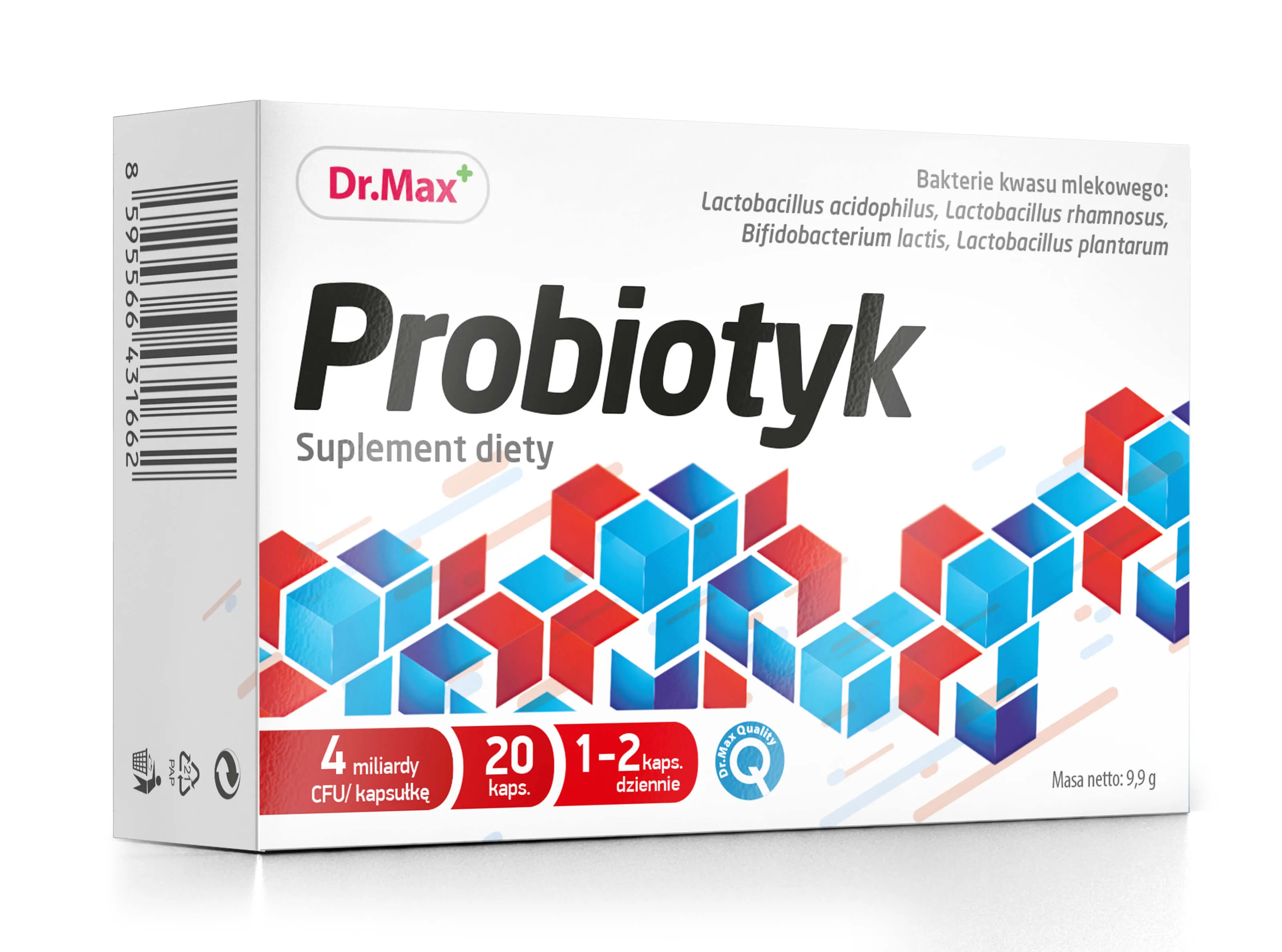 Probiotyk Dr. Max, suplement diety, 20 kapsułek | drmax.pl